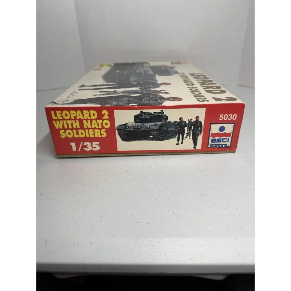 ESCI | Toys | Esci 35 Leopard 2 Tank Model With Nato Soldiers Kit Model ...